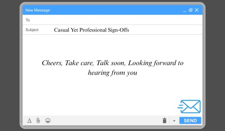 How to End an Email That Sound Professional and Polite - Office Work SRX